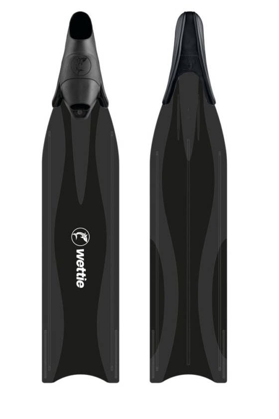 Wettie Signature Freediving fins - Wettie NZ | Spearfishing Wetsuits ...